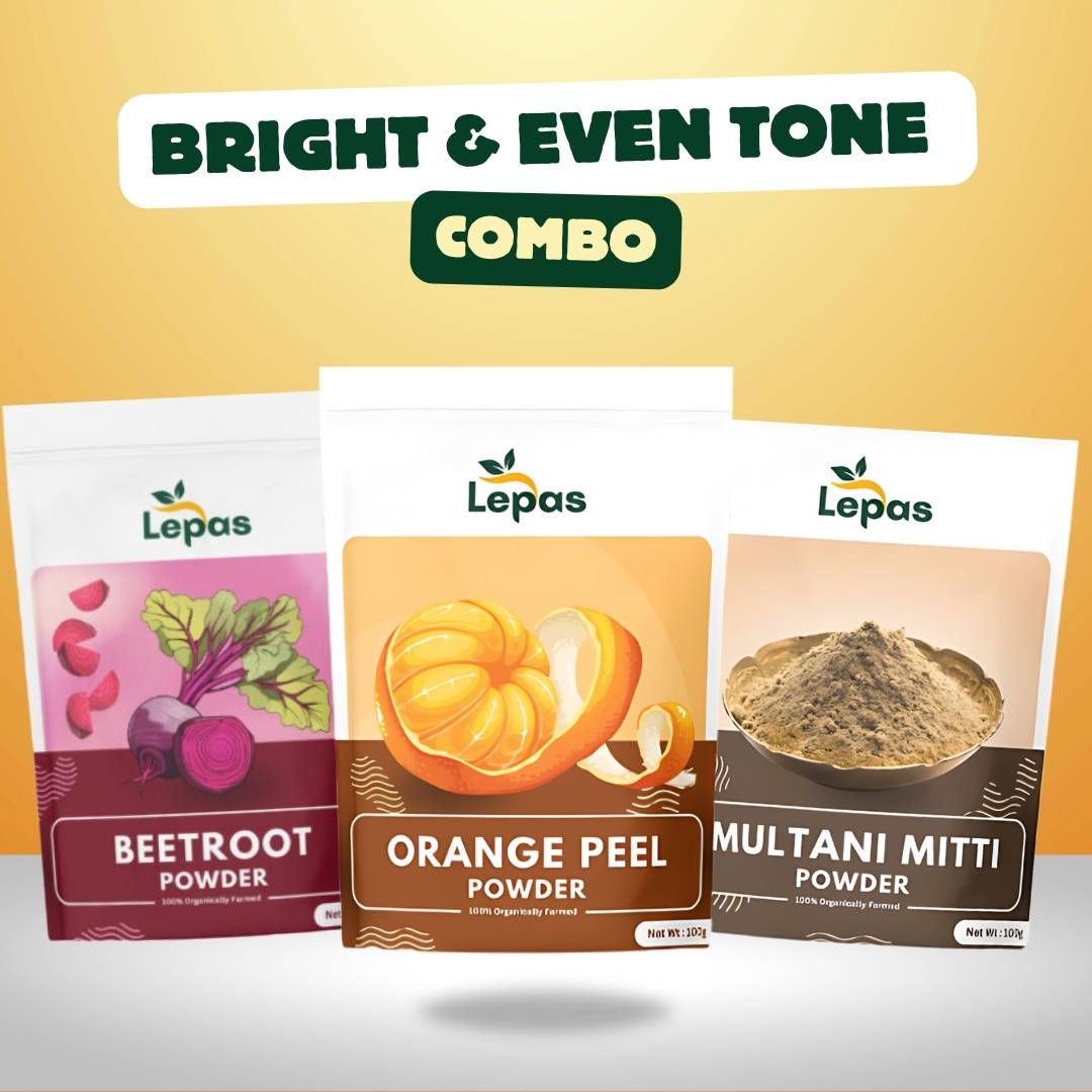 Bright & Even Tone Facepack Combo